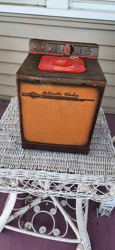 Vintage Toy Washing Machine Wolverine Automatic USA Works | eBay
