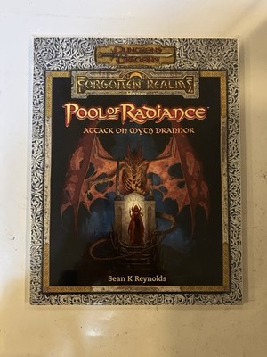 D&D Forgotten Realms Pool of Radiance Adventure Wizards of the Coast ...