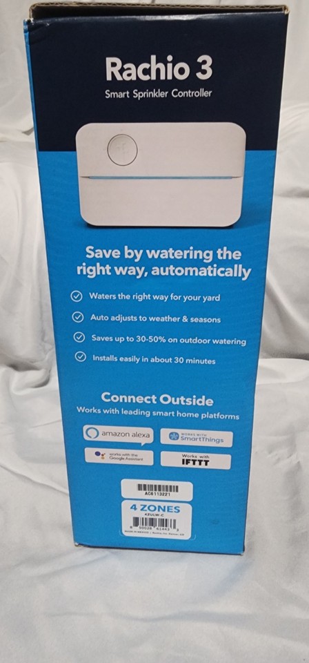 Rachio 3 Smart Sprinkler Controller 4 Zones | eBay
