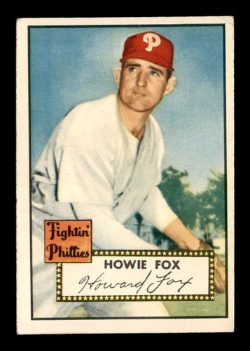 1952 Topps #209 Howie Fox VG X2975162 | eBay