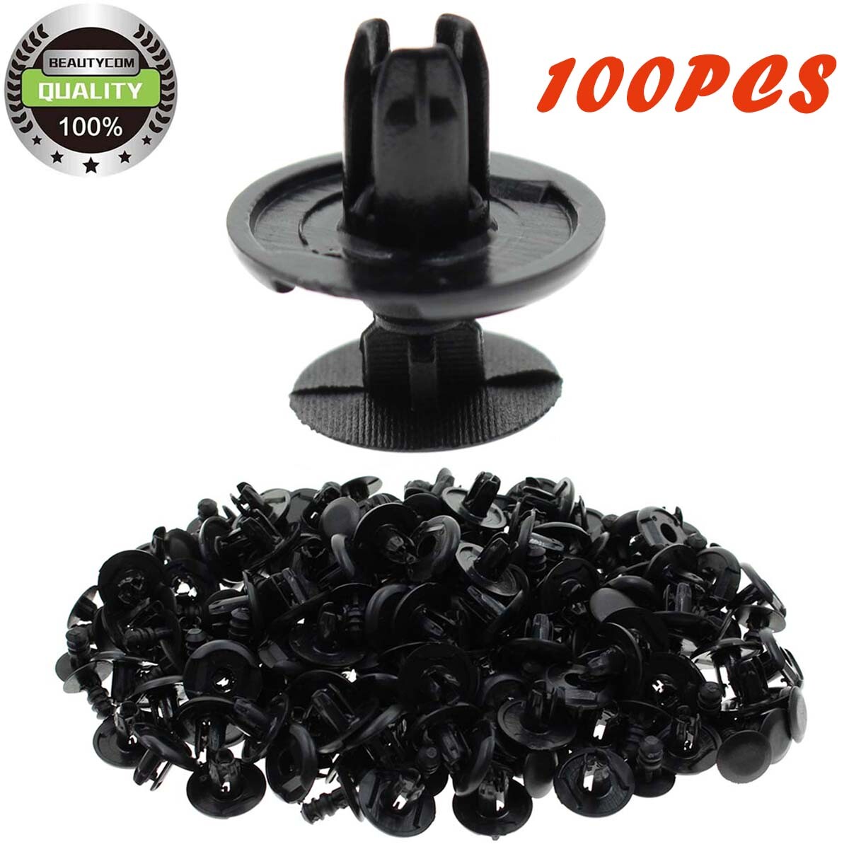 100X RADIATOR COVER CLIPS | PUSH RETAINER FOR HONDA CIVIC ACCORD ACURA ...