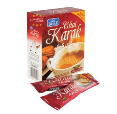 Chai Karak Instant Tea With Cardamom (1 Pack x 8 Sticks) شاي كرك بالهيل ...