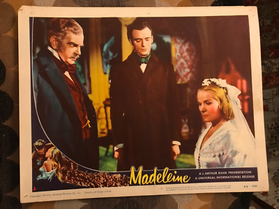 Madeleine 1950 Universal/Rank lobby card Ann Todd Ivan Desny Ivor ...