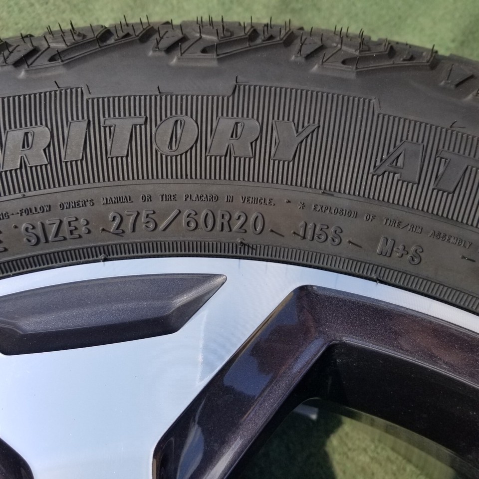Factory GMC Yukon AT4 ULTIMATE 20 inch Wheels Off-Road Tires OEM GM ...
