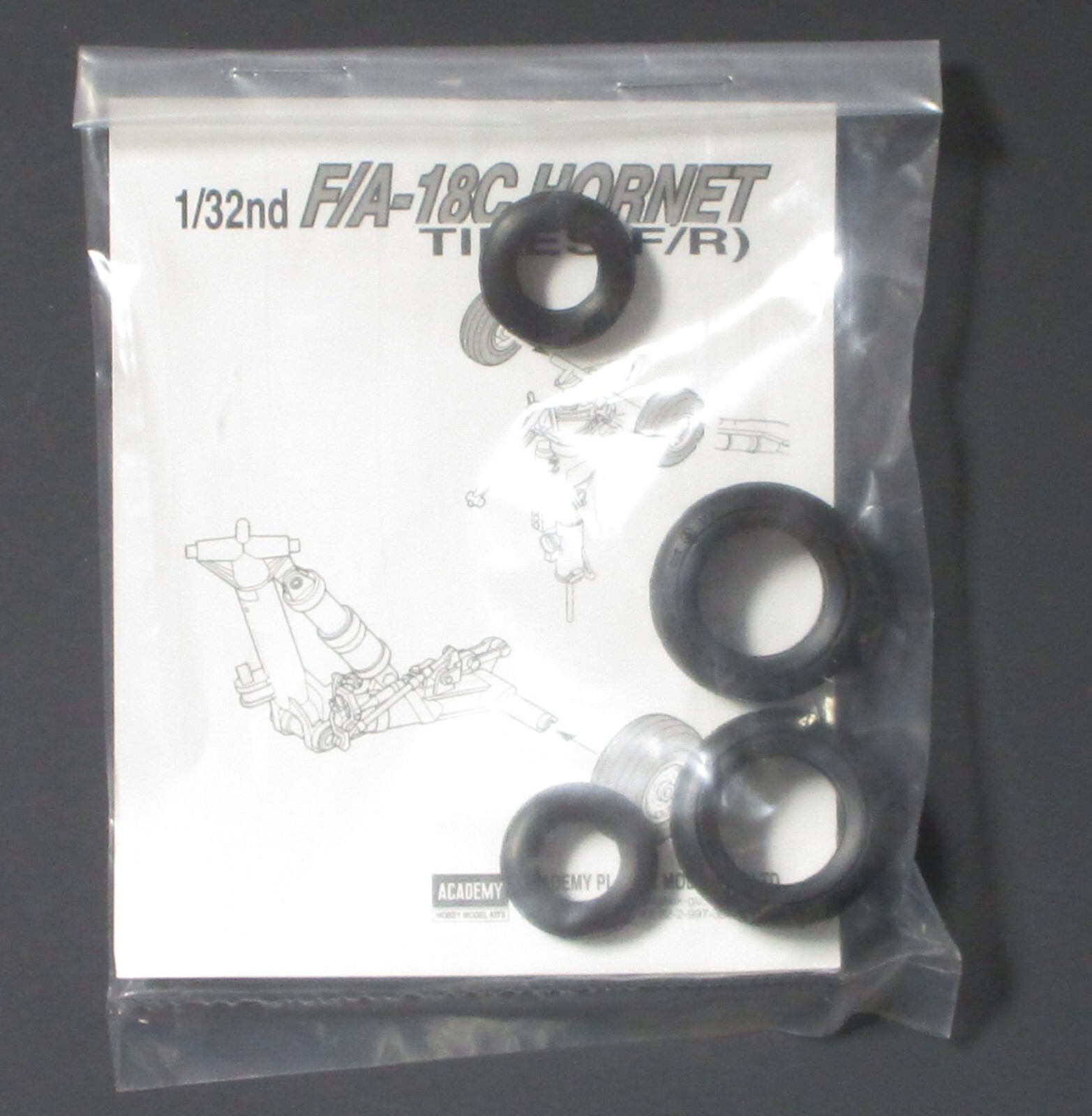 Academy 1/32nd Scale F/A-18C Hornet - Tires from Kit No. 2191 | eBay