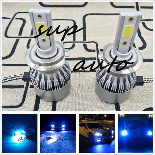 H7 LED Headlight Bulb Conversion Kit High/Low Beam Fog Light 8000K ICE ...