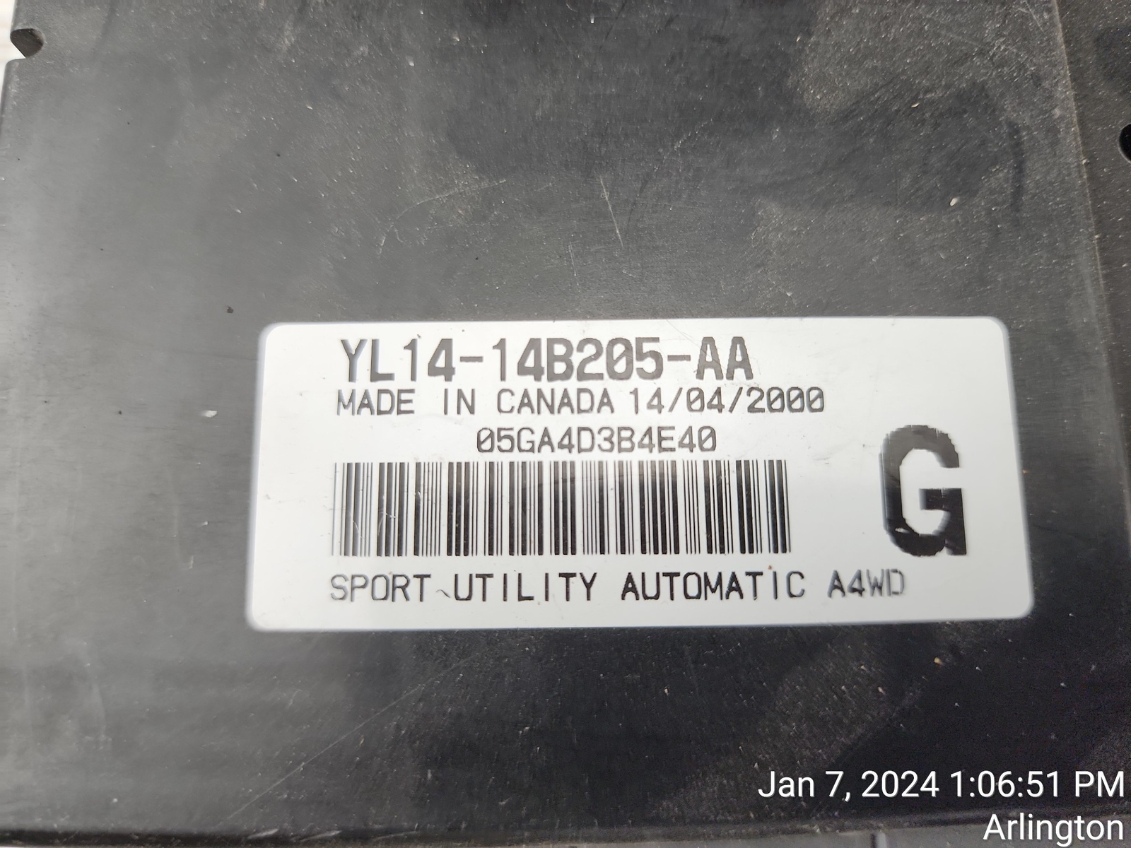 1999-2003 Ford F150 4X4 GEM BCM Multifunction Control Module YL34 ...