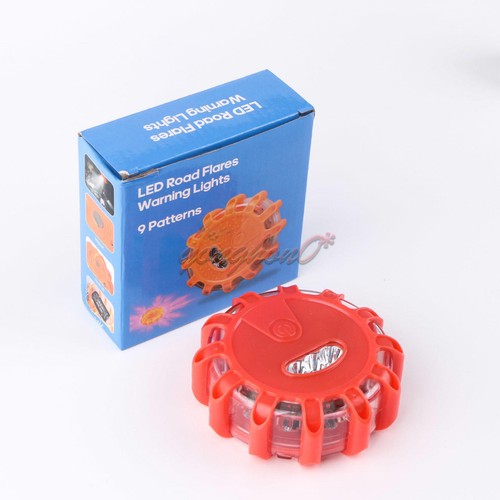 1pcs LED Road Flares Flashing Warning Roadside Safety Light for Car ...