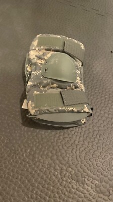 Pair of NEW US Military Hard Elbow Pads RFI Issue ACU Pattern - Made In ...