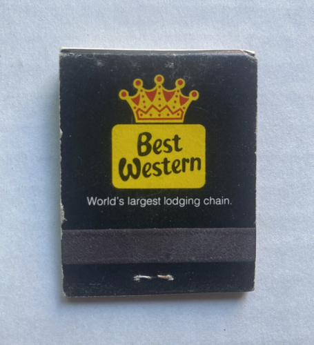 Best Western Vintage Matchbook - Black Oak - Paso Robles, California ...