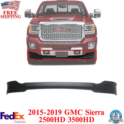 Front Bumper Lower Valance Air Deflector For 2015-2019 GMC Sierra ...