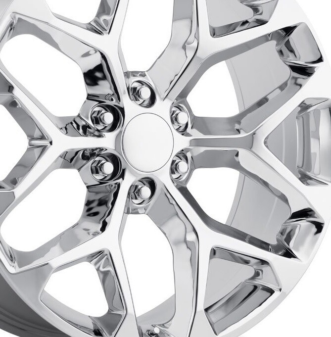 22 CHROME ALLOY WHEEL RIMS FACTORY SET NEW PACKAGE OEM 6 | eBay