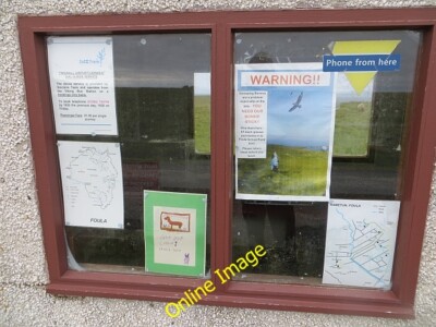 Photo 6x4 Notice board at the airstrip Da Toon o Ham The warning is ...
