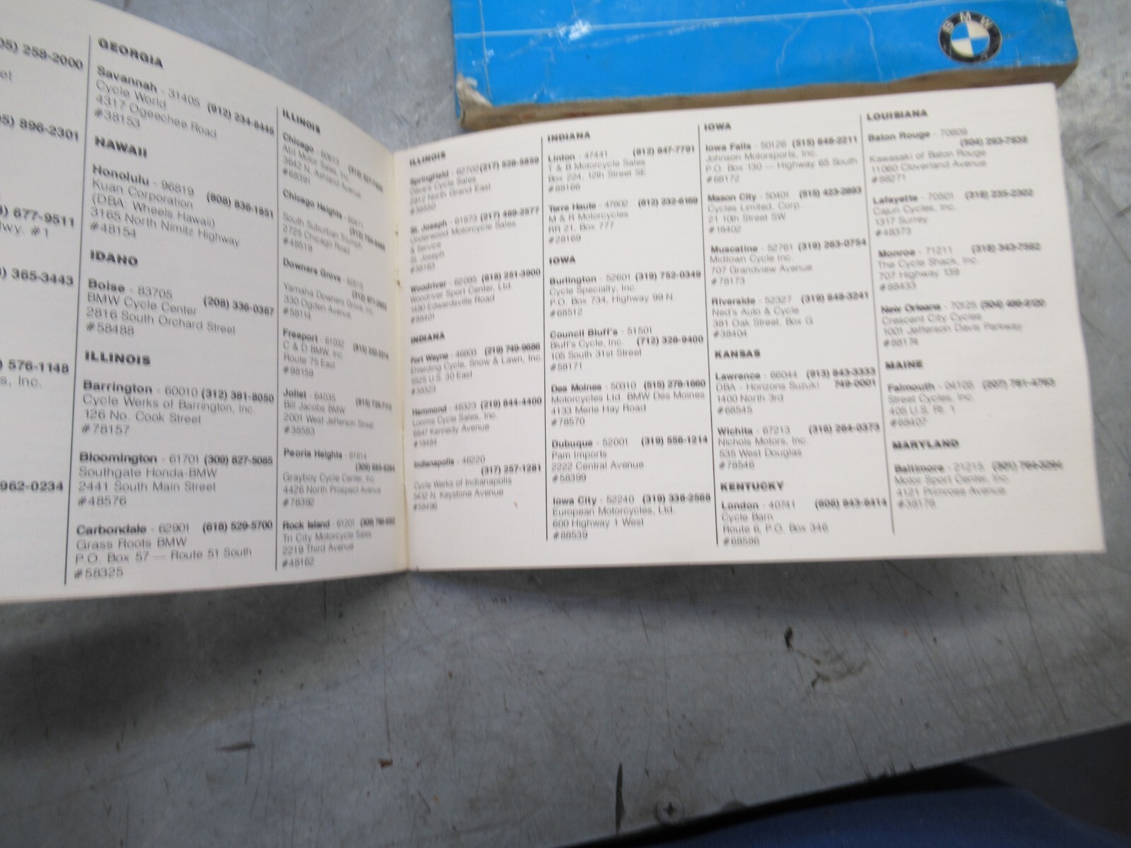 BMW Airhead Riders Owners Manual Book R100 R100rs R100cs r100rt | eBay