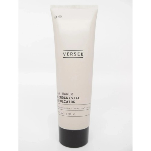 Versed Day Maker Microcrystal Exfoliating Cleanser - Creamy Facial Wash ...