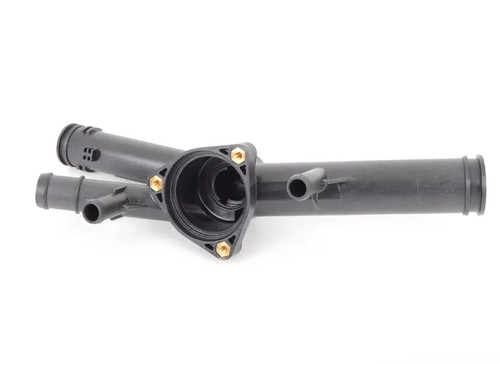 NEW AUDI Q7 4L ENGINE THERMOSTAT HOUSING 03H121117A OEM | eBay