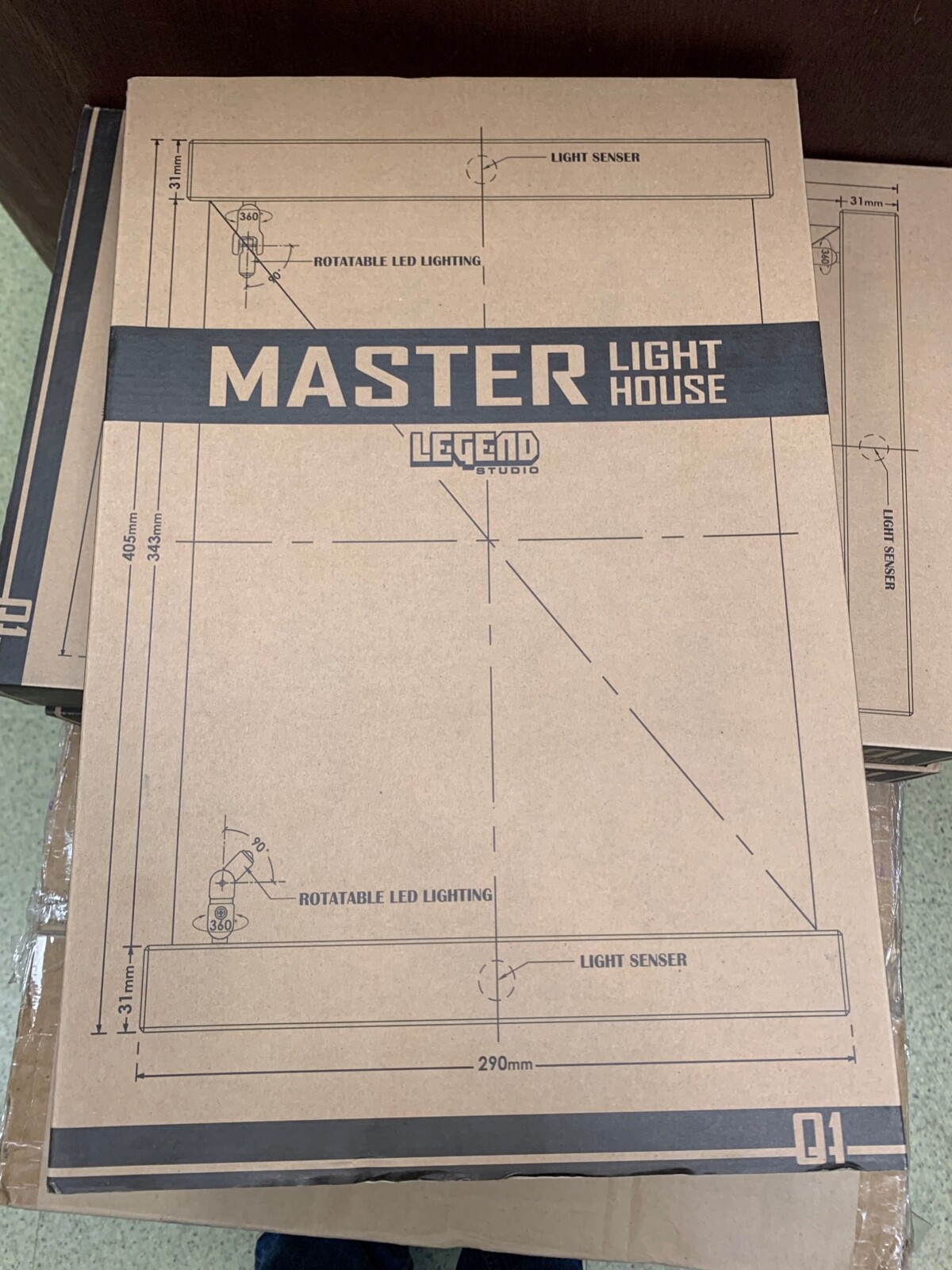 Legend Studio Master Light House-01 Unassembled Figure DISPLAY CASE ...