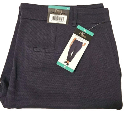 NWT Women's DALIA Built in Tummy Control Panel Pant Sz. XL Color Navy ...