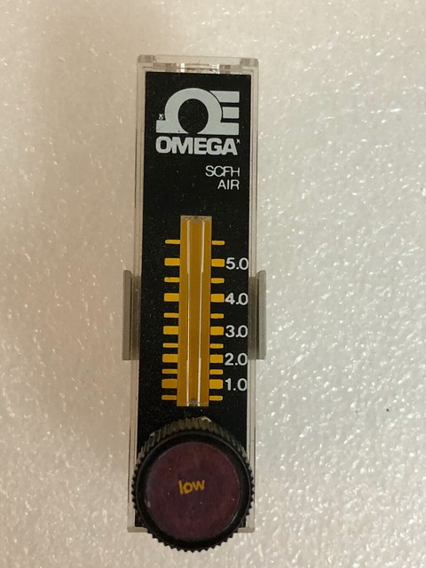 OMEGA Fl-1002 Flow Meter Air 5 SCFH - NOS for sale online | eBay