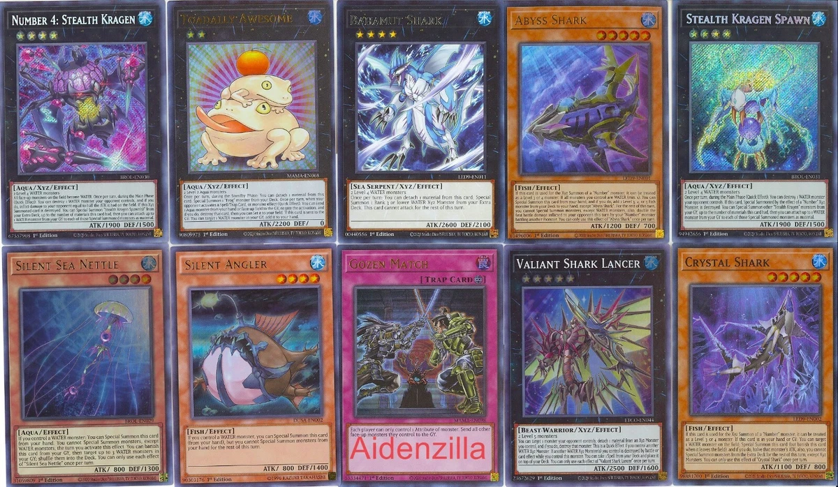 Shark Yu Gi Oh Deck List S