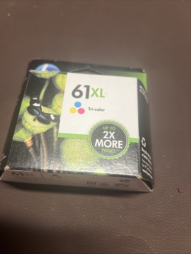 NEW 61XL Tri-Color Original HP OEM Ink Exp. CH564WN C Envy Deskjet ...