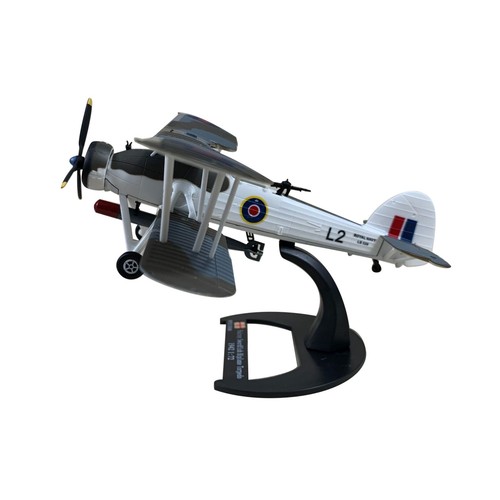 12cm 1/72 WWII British Navy Fairey Swordfish Aircraft Model Finished ...