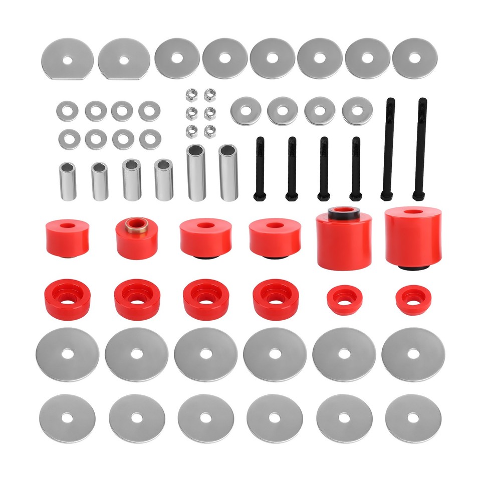 Polyurethane Body Cab Mount Bushing Kit for Ford F150/F250/F350 2WD 4WD ...