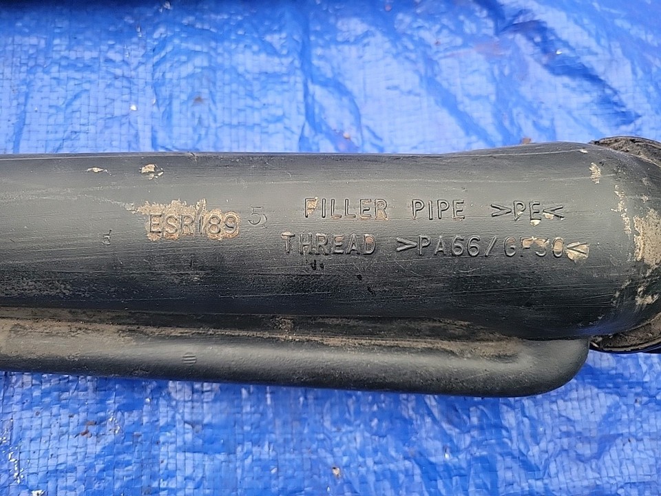 Range Rover Classic Plastic Fuel Filler Pipe With Hoses And Cap | eBay