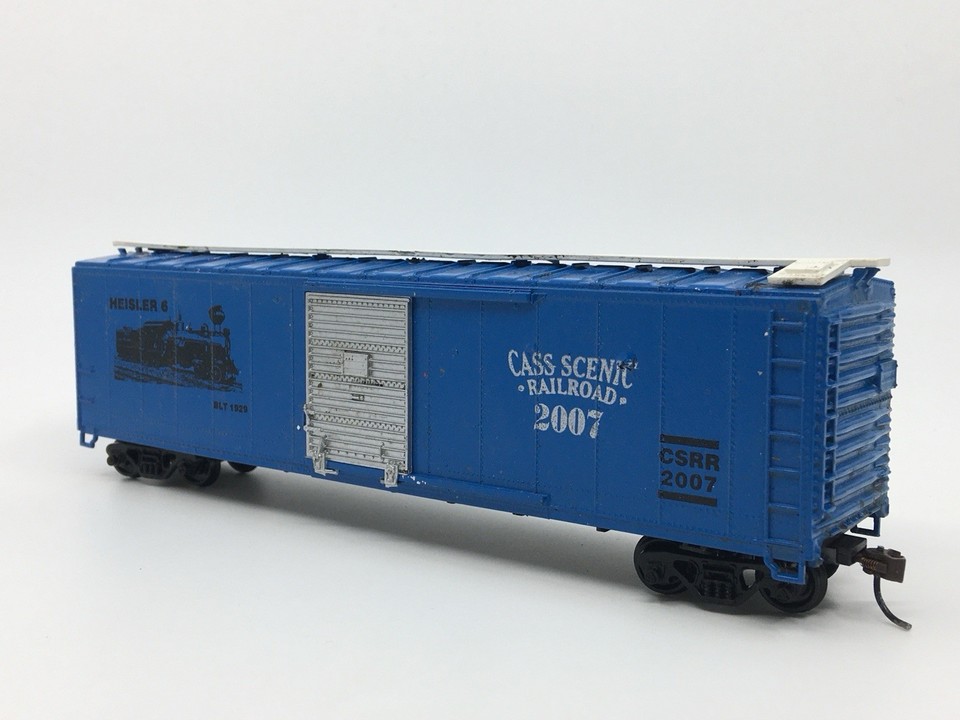 HO Athearn Custom Cass Scenic Railroad 50’ Boxcar CSRR #207 | eBay