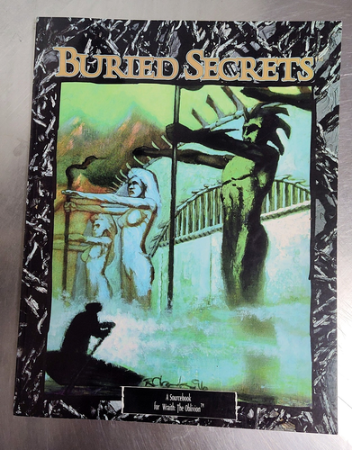 White Wolf Studio Games Buried Secrets A Sourcebook For Wraith The ...