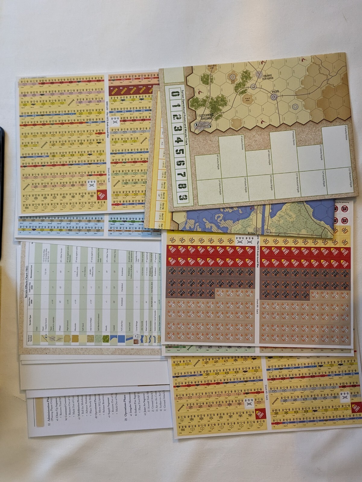 2019 Bar-Lev 1973 Arab Israeli War Deluxe Edition Compass Games ...