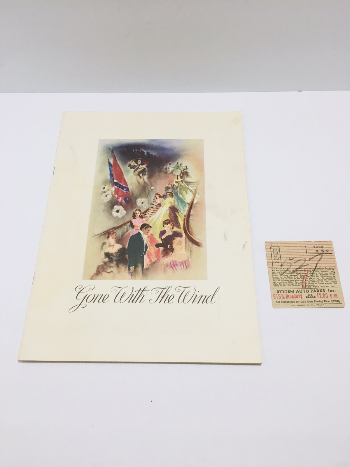 Orig Gone With The Wind Program 1939 United Artist Movie Theatre Insert ...