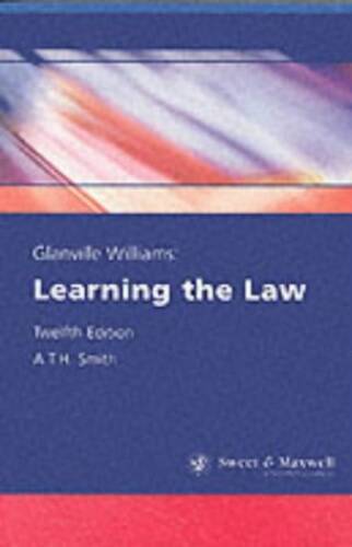 Learning the Law - Paperback By Williams, Glanville L - VERY GOOD ...
