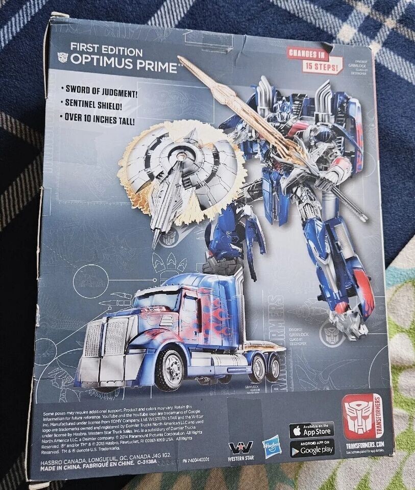 Transformers Age Extinction First Edition Optimus Prime Misb 2014 . | eBay