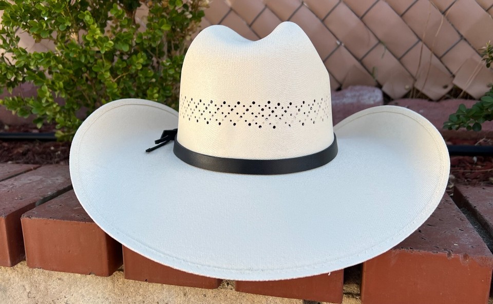 MEN'S WESTERN COWBOY RODEO HAT. RANCH STYLE COWBOY RIDING HAT. SOMBRERO ...