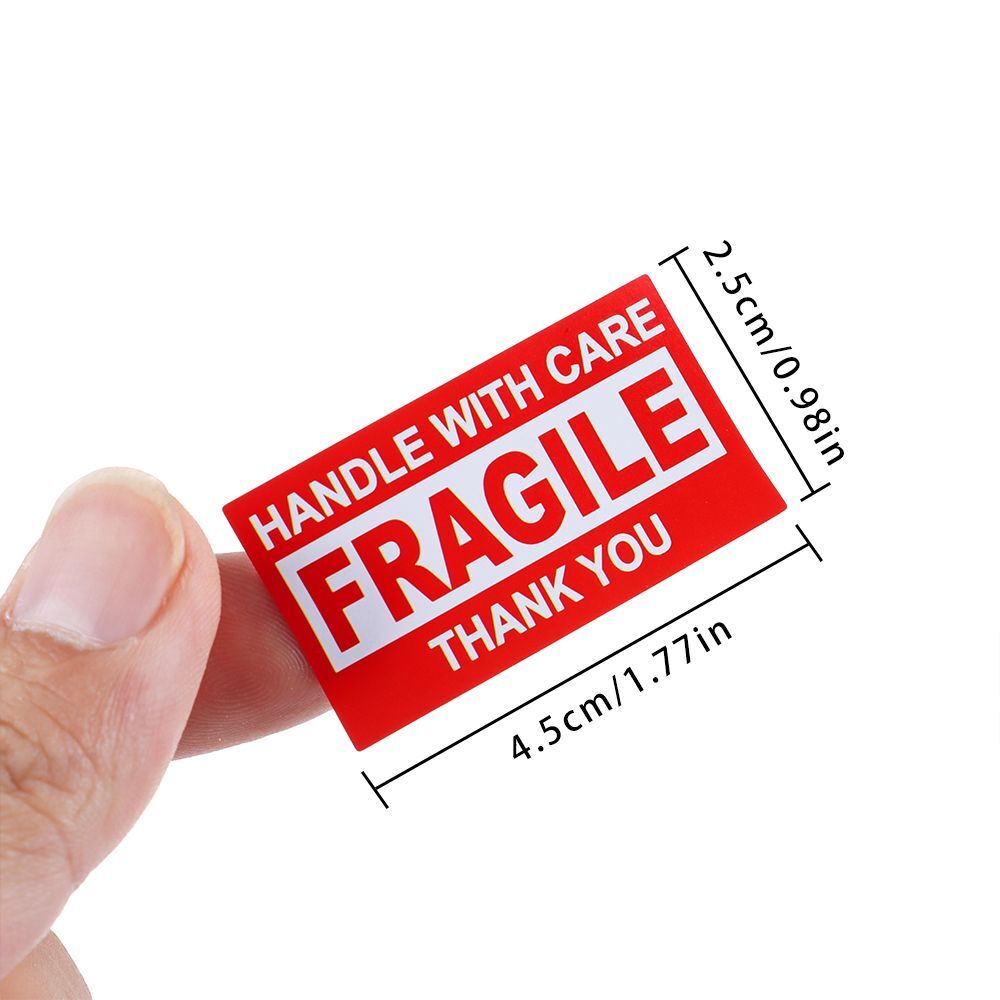 Tag Handle With Care Keep Fragile Warning Sticker Shipping Express ...