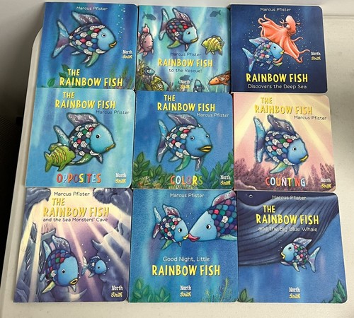 The Rainbow Fish Little Library 9 Classic Board Books LIKE NEW | eBay