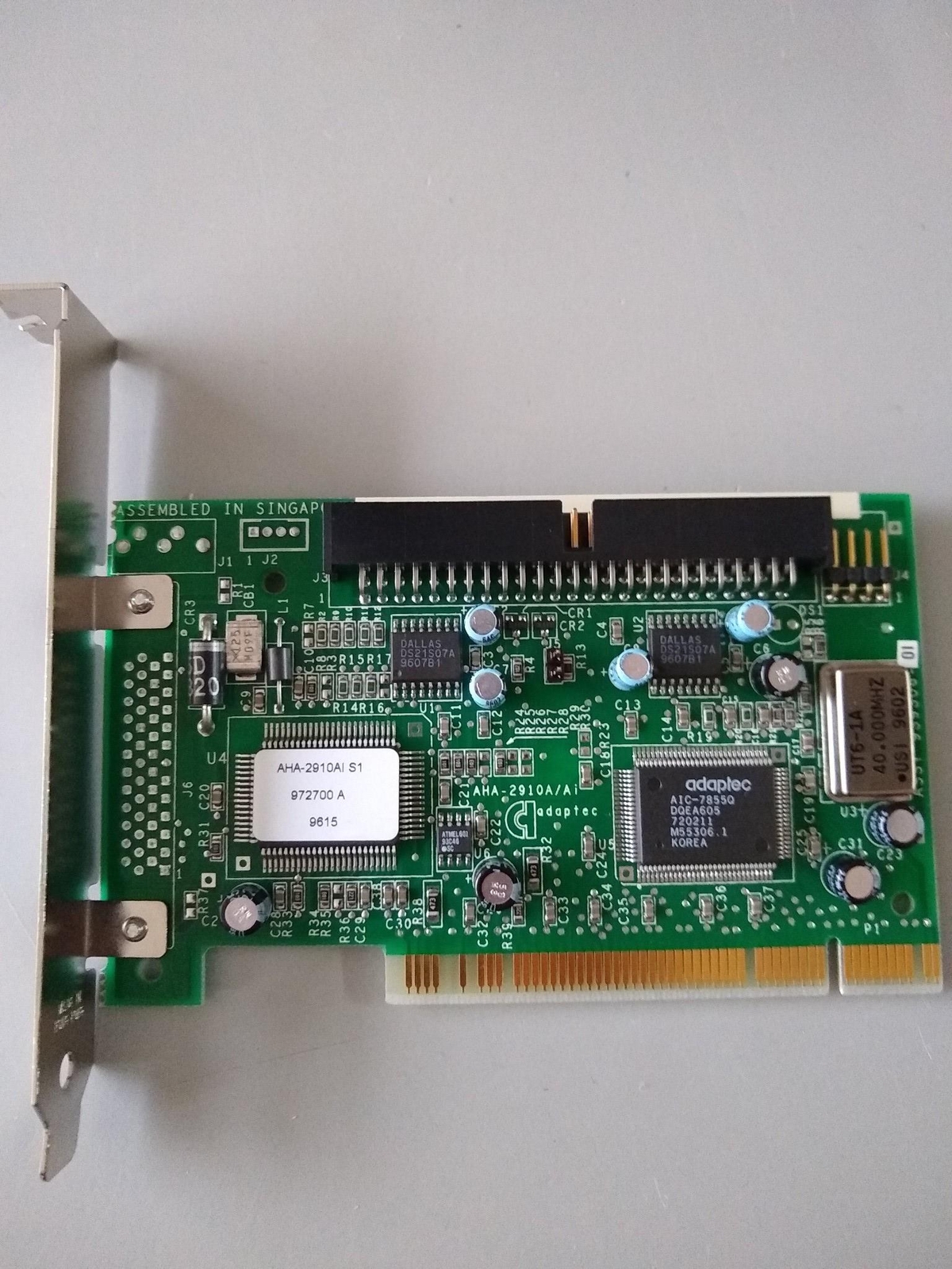 Adaptec AHA-2910A Compaq 235256-001 32BIT 50PIN PCI SCSI ADAPTER | eBay