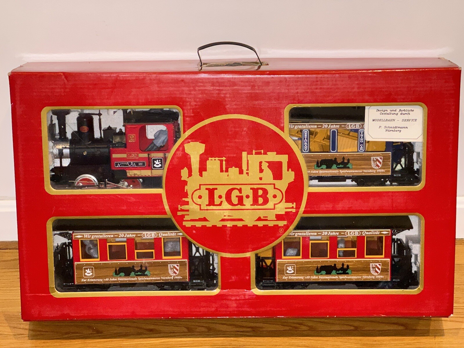Lgb G Wirgratuliere -20 Jahre LGB Train Set In Box | eBay