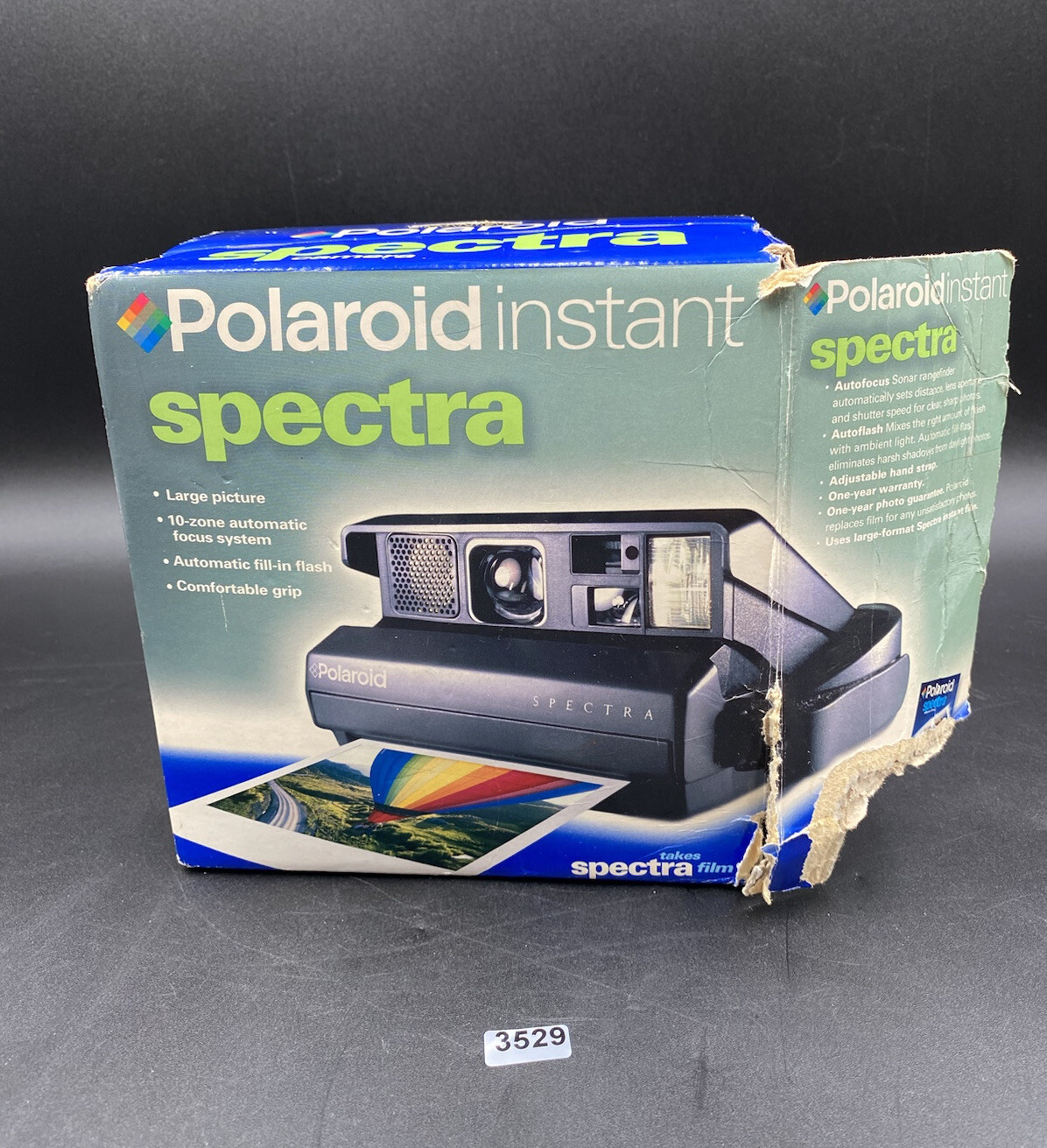 POLAROID SPECTRA AF CAMERA Original Box | eBay