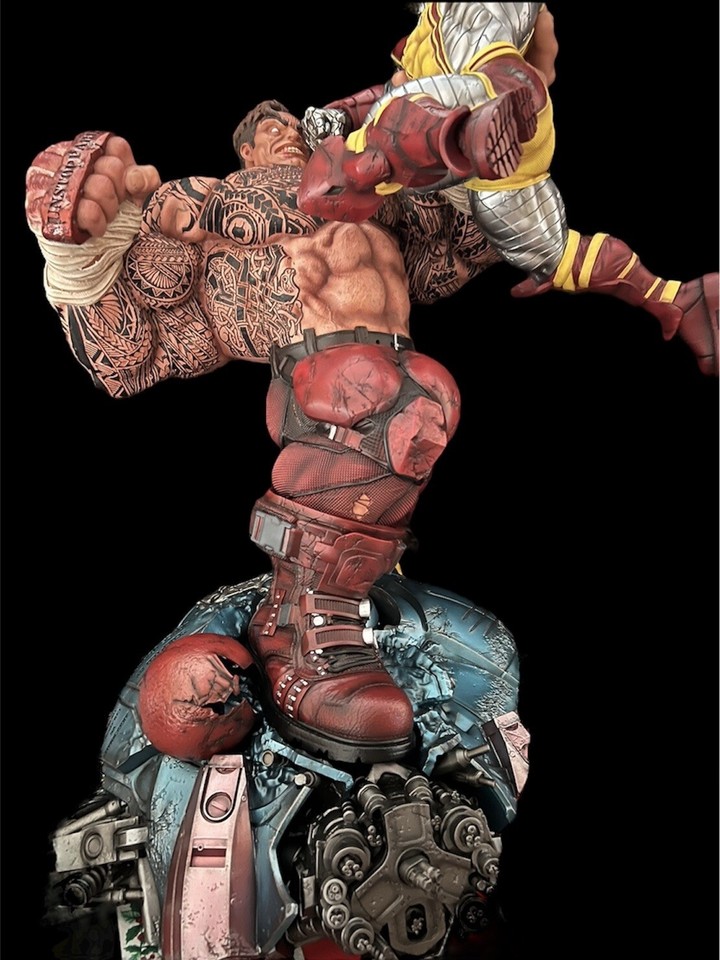 Really Rare Juggernaut Vs Colossus Custom Statue Marvel X-Men 97 | eBay