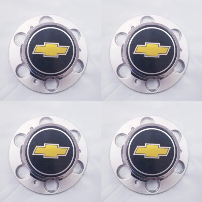 NEW 6-LUG CHEVY 1500 SILVERADO SUBURBAN BLAZER Wheel Center Cap SET w ...