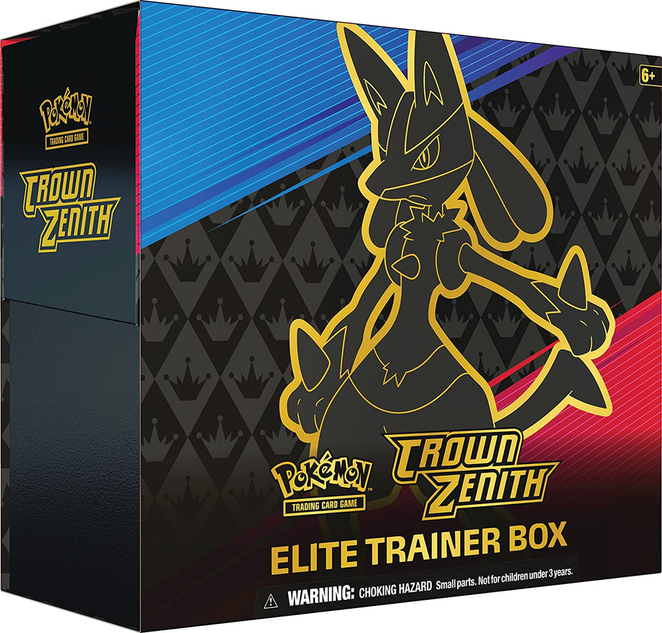 Pokemon TCG SEALED Elite Trainer Box ETB Crown Zenith | eBay