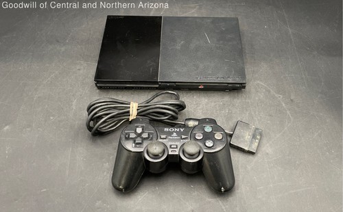 Sony Playstation 2 Slim PS2 Video Game Console Accessories Bundle [04/ ...