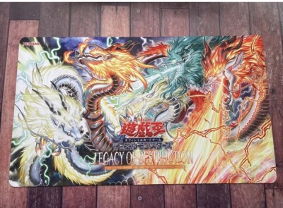 Yugioh Tenpai Sangen Dragon Playmat - Dragion - Sealed | eBay