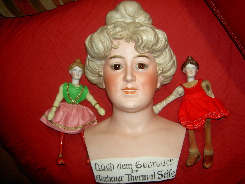 Antique Schoenhut HUMPTY DUMPTY Ringmaster jointed circus figure toy ...