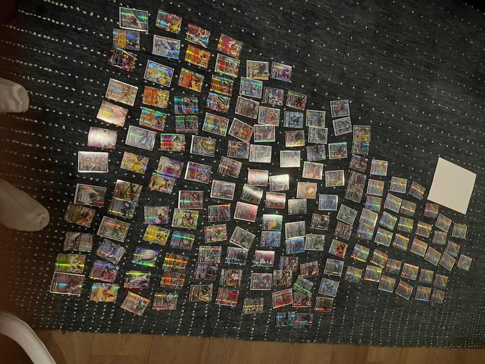 AMAZING MASSIVE COLLECTION OF RAINBOW EX, GX, AND MEGA EX HOLOS. SEND ...
