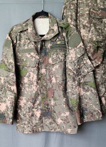 ROKA South Korean Army Digital Camo Granite B Jacket+Pants Combat | eBay