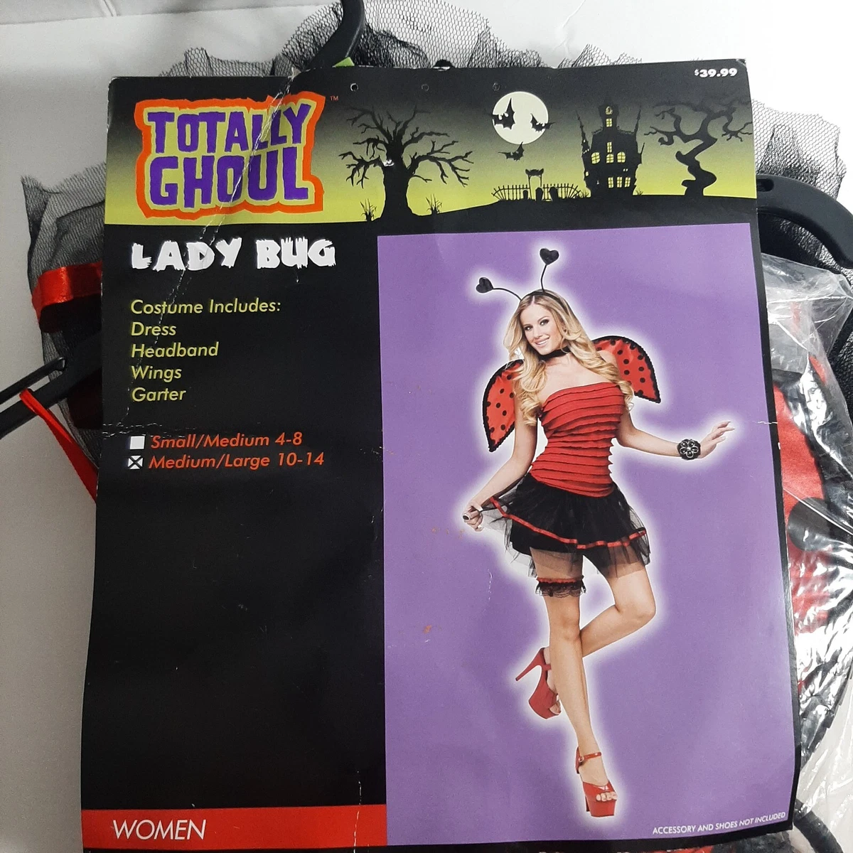Adult Ladybug Costume Plus Size