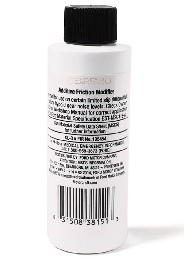 Ford Motorcraft OEM XL3 Friction Modifier Additive Limited Slip ...